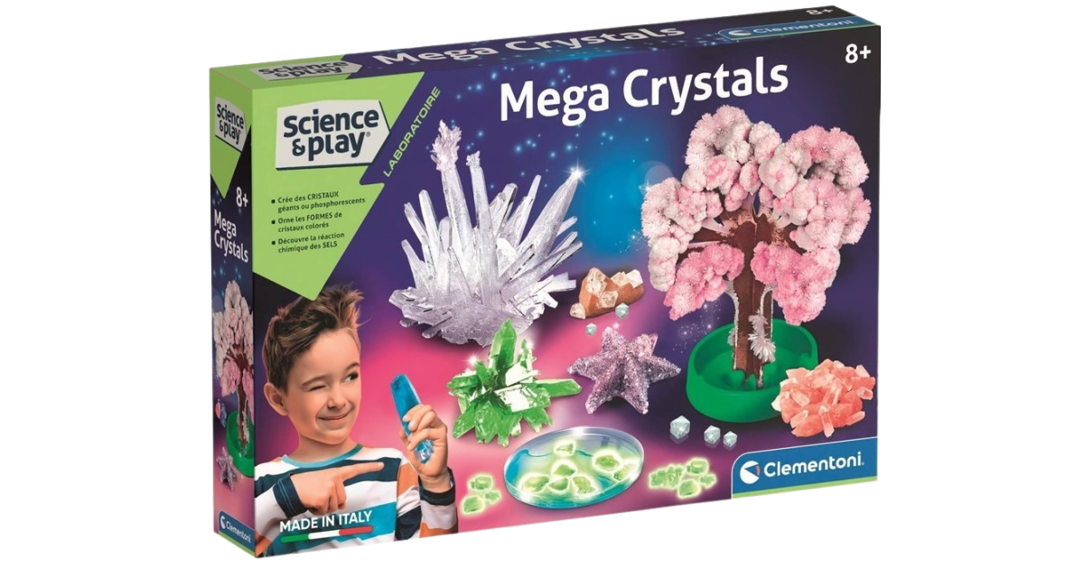 Clementoni - Mega kryštály | Sparkys
